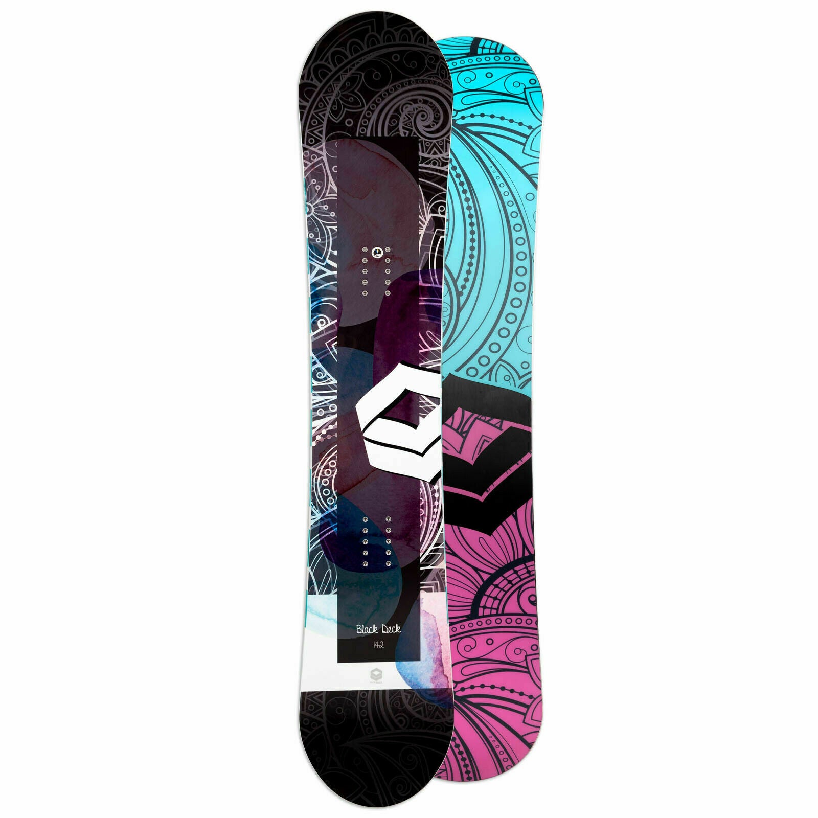 FTWO BLACKDECK Snowboard Mehrfarbig Damen Gr. 142 cm